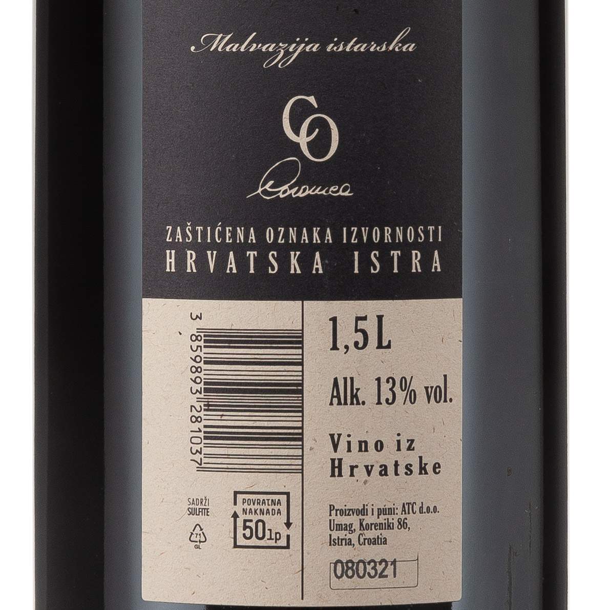 Vrutak | N-*MALVAZIJA CORONICA 1.50L ZOI SUHO 2024