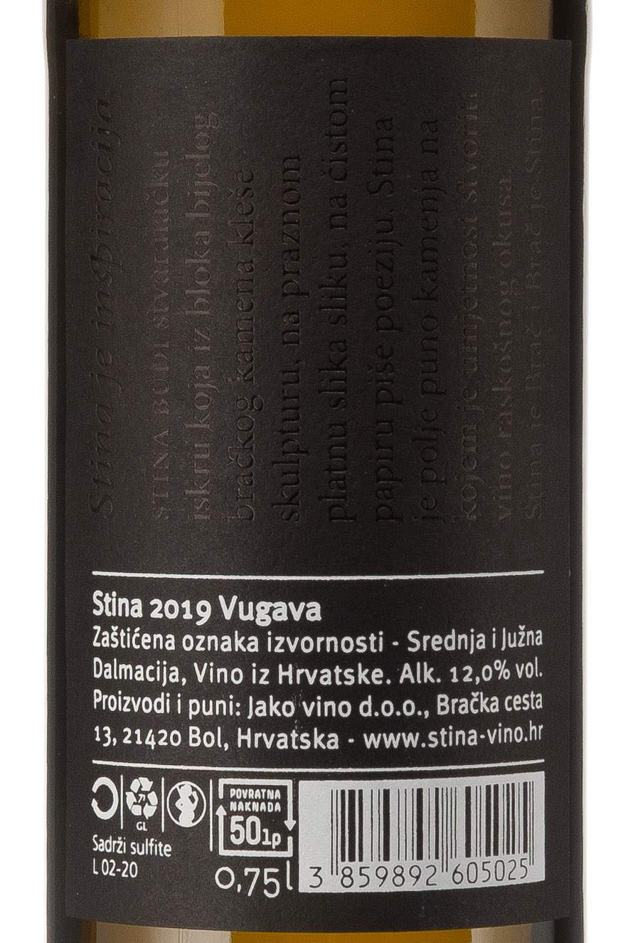 Vrutak | *VUGAVA STINA 0.75L ZOI SUHO 2023