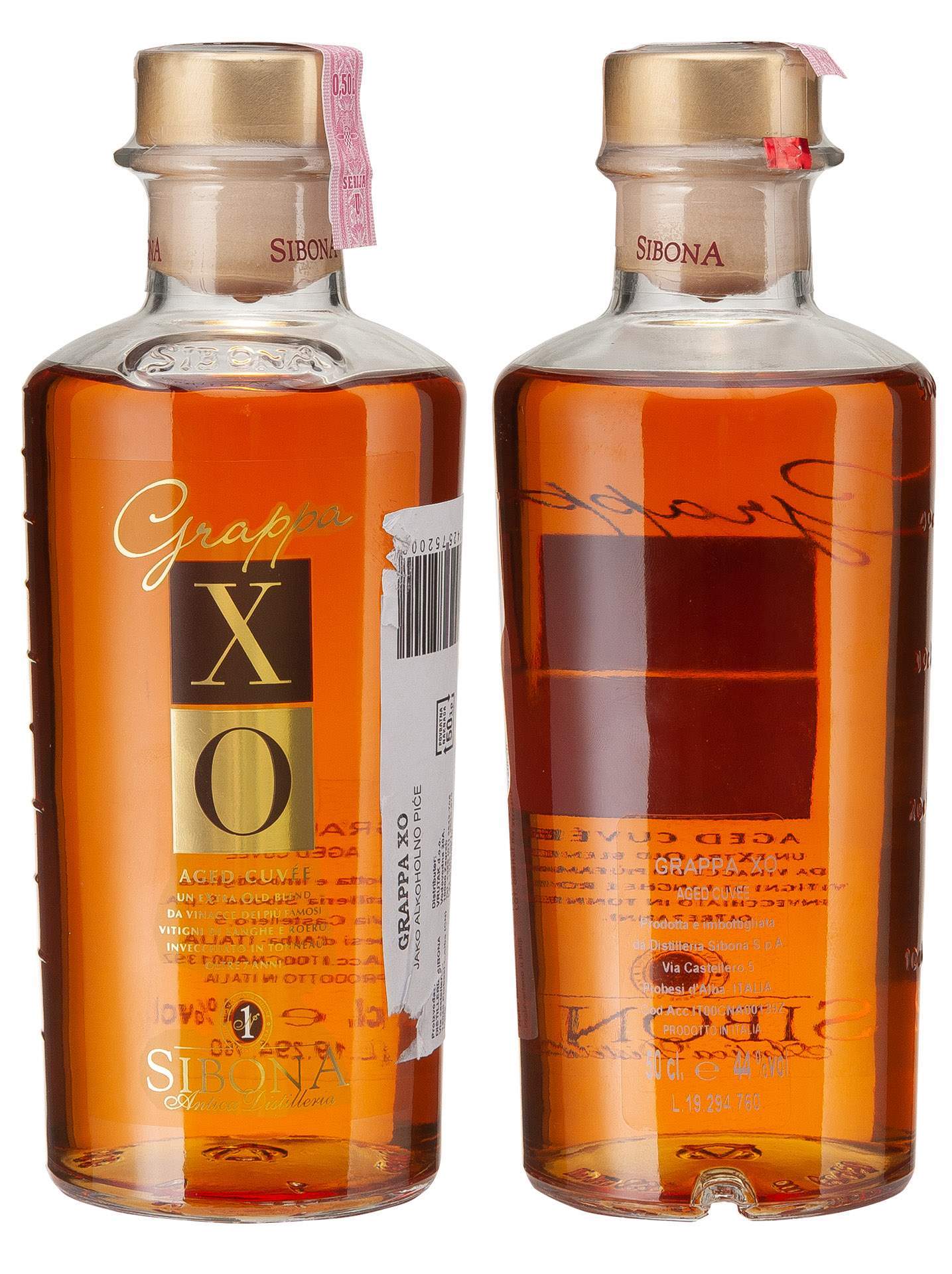 Vrutak | *RAKIJA GRAPPA XO 0,5L - SIBONA -6/1-