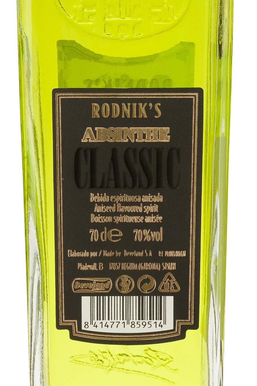 Vrutak | *LIKER ABSINTHE CLASSIC RODNIK`S 0,7L 162640032 -6/1- 70%